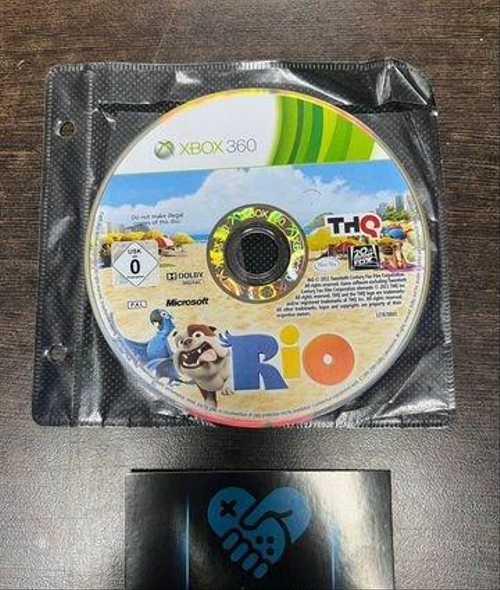 Rio. Лицензионный диск Xbox 360 без обложки
