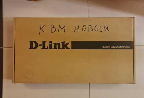 8-ми портовый квм переключатель D-link KVM-440