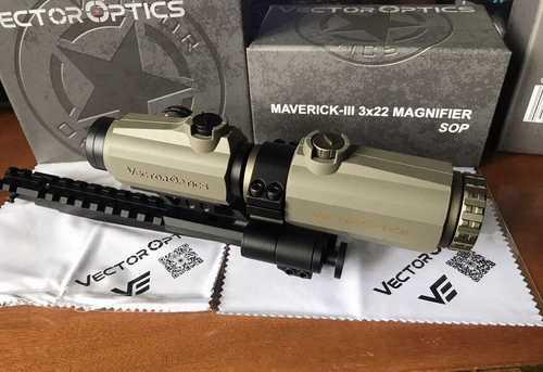 Коллиматор и магнифер Maverick Gen3 Vector Optics