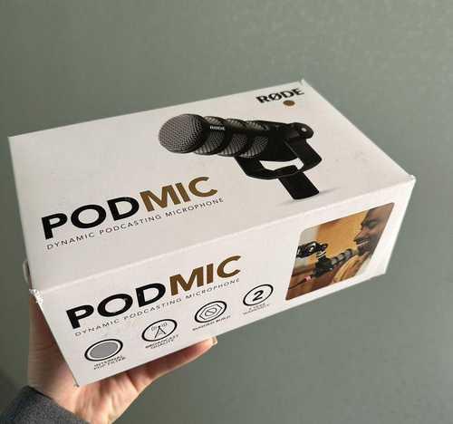 Студийный микрофон rode podmic