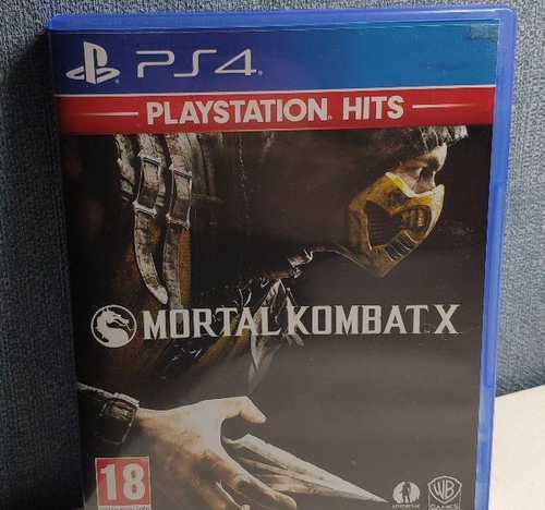 Mortal kombat x ps4 диск