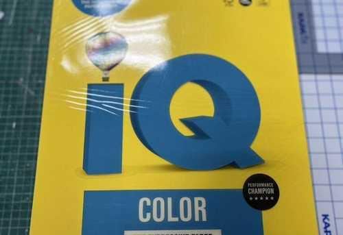 Бумага А3 IQ Color желтая матовая