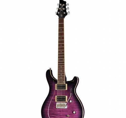 Harley Benton CST-24T Purple Burst