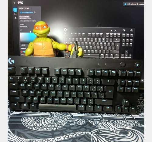 Клавиатура Logitech g pro black