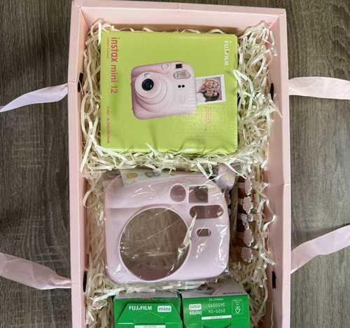 Instax mini 12 фотоаппарат с моментальной печатью