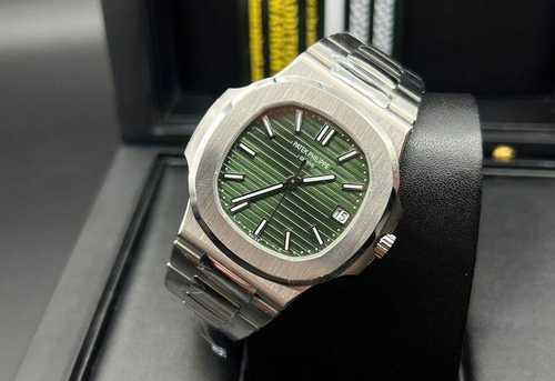 Часы Patek Philippe nautilus olive green