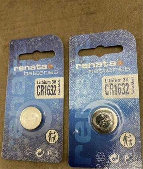 Батарейки Renata CR1632 новые