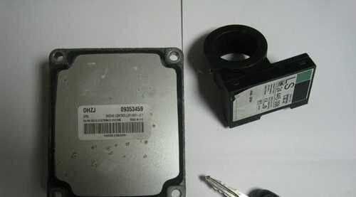 Блок эбу 09353459 dhzj hsfi 2.1 opel vectra B cors