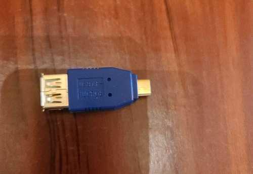 OTG переходник с USB на micro usb