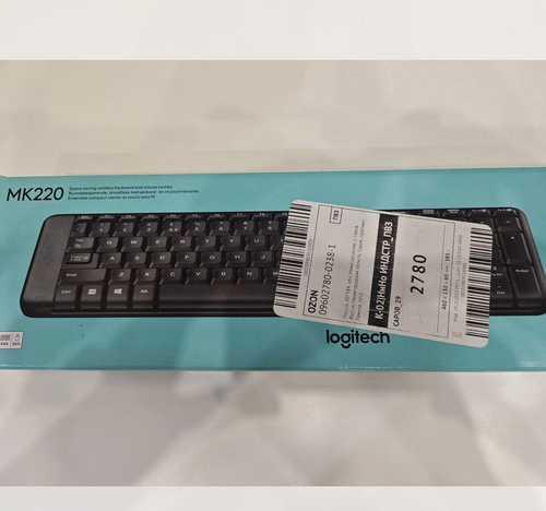 Клавиатура беспроводная logitech MK220