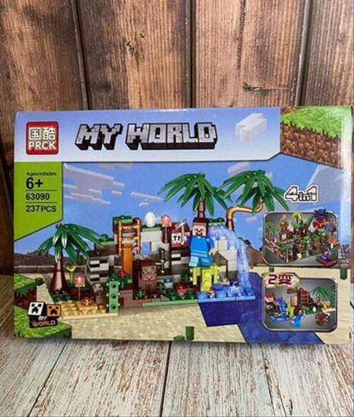 Lego minecraft my world аналог лего майнкрафт