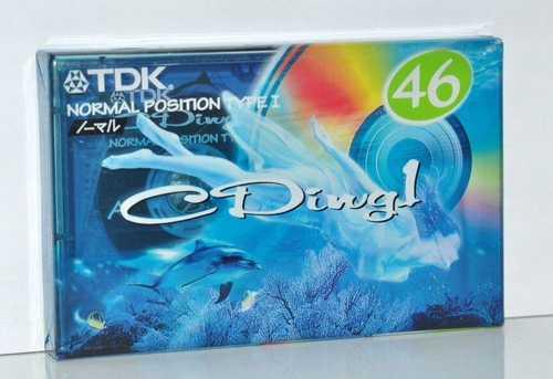 Аудиокассета TDK CDing-1 46 japan market (3857)