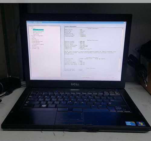 Dell e6410 в разбор или на восстановление