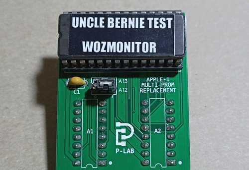 Адаптер Uncle Bernie Test/Wozmonitor для Apple-1