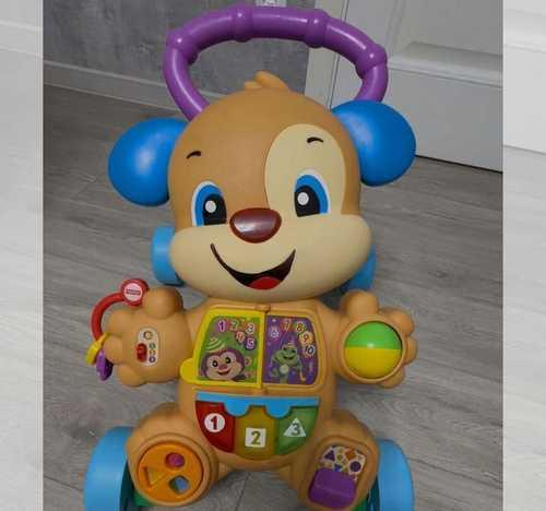 Ходунки каталка fisher price "Умный щенок"