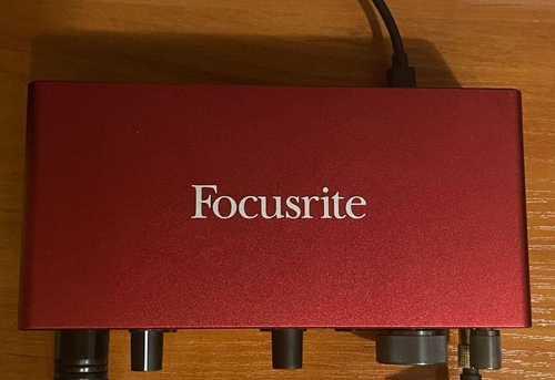 Зауковая карта Focusrite Scarlett 2i2 3rd Gen