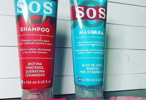 Безсульфатный шампунь sos happy hair