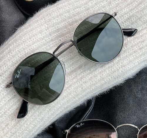 Солнцезащитные очки ray ban round metal