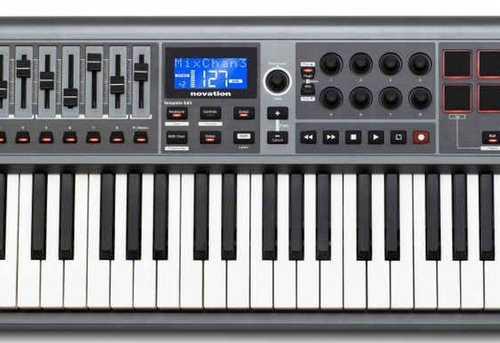 Novation Impulse 61 midi клавиатура, 61 клавиша