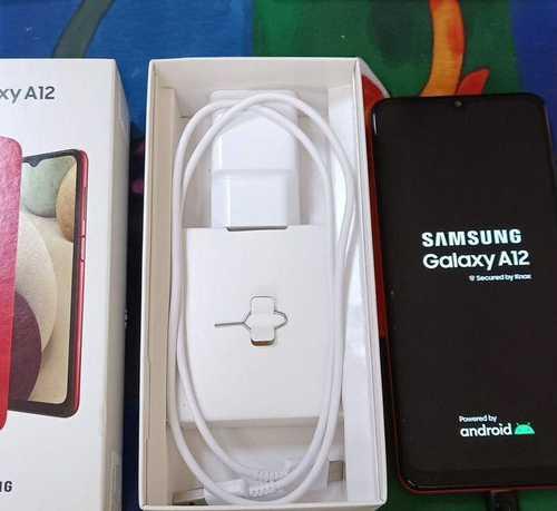 Samsung galaxy A12 64gb Красный