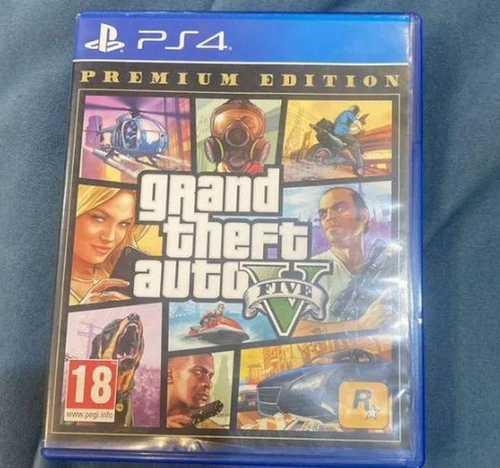 Игра Grand Theft Auto 5: Premium Edition для PS4