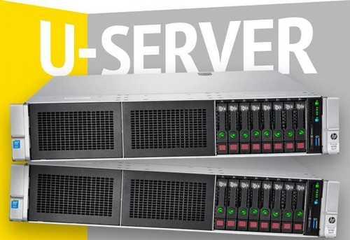 Сервер для 1С HP DL380 G9 8SFF 2x89v4 64G P440ar 2
