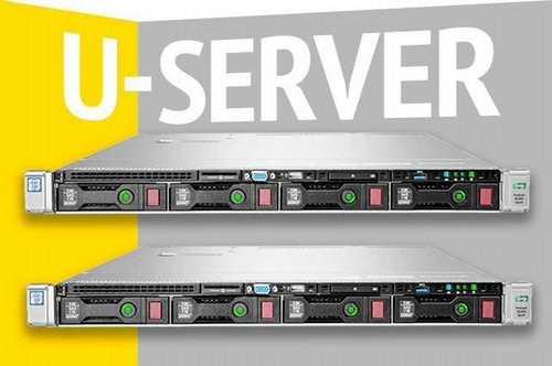 Сервер для 1С HP HPE DL360 G9 4*3.5" 2*2643v3 64Gb