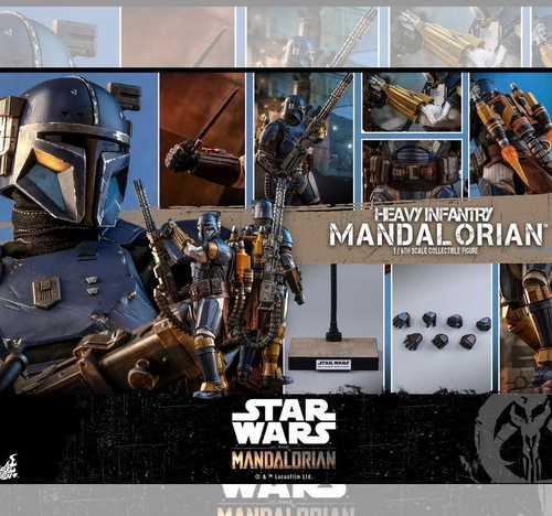 Hot Toys Mandalorian Heavy Infantry Paz Vizsla