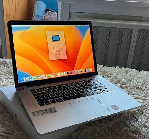 Apple MacBook Pro "Core i7" 2.2 15" Mid-2014