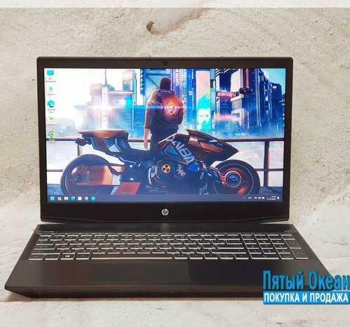 Игровой ноутбук HP 15, i5-8250U, GTX 1050, SSD 480