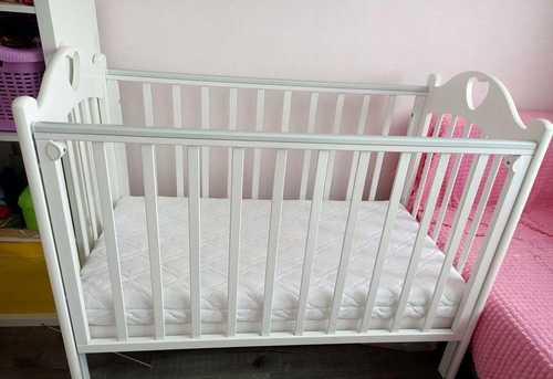 Детская кроватка для новорожденных. Фирма Можга