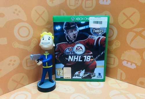 Xbox ONE NHL 18 (русские субтитры) б/у