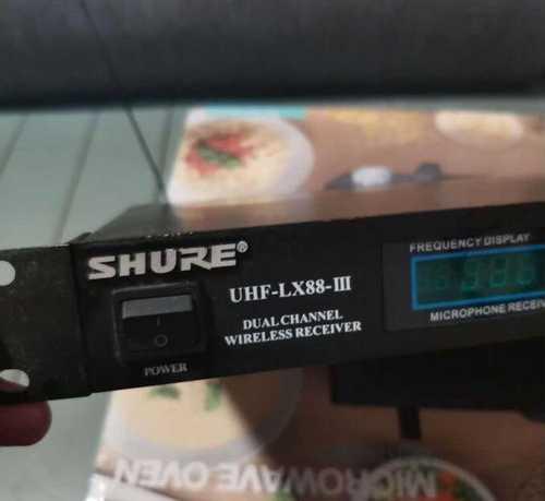 Радиосистема shure UHF-LX88