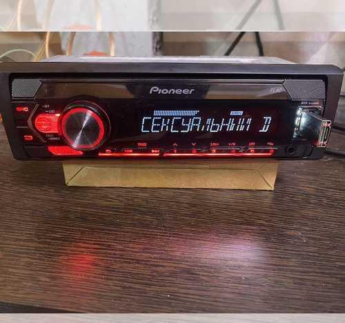 Магнитола pioneer mvh-s120ub usb/aux