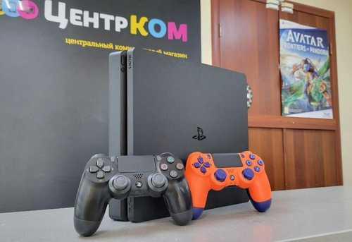 PS4 Slim 500gb + 2 геймпада