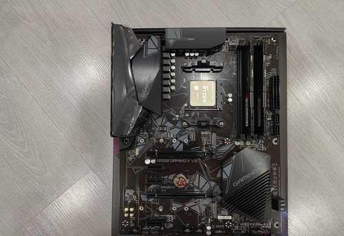 Комплект Gigabyte B550 gaming+Ryzеn 7 5700X+16Гб