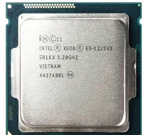 Процессор xeon e3-1225 v3