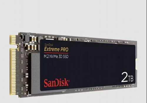 SSD Диск SanDisk Extreme PRO M.2 NVMe 3D