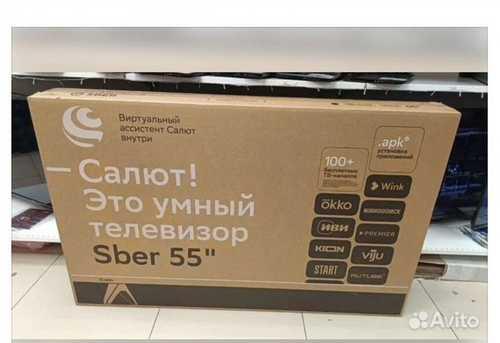 Телевизор 55" смарт Sber SDX-55U4127