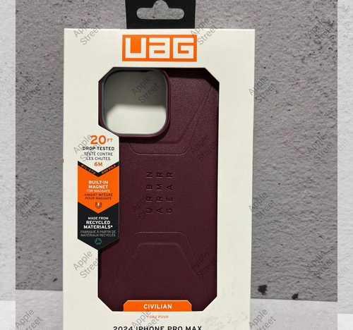 Чехол Uag Civilian для iPhone 16 Pro Max