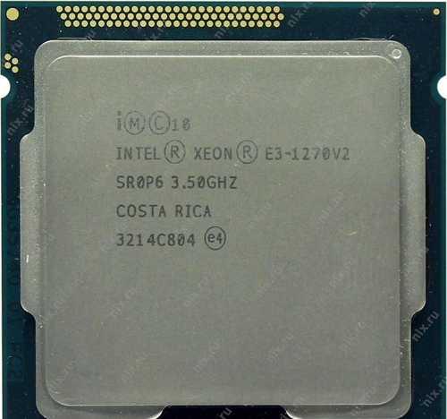 Xeon e3 1270 v2(i7 3770k) lga 1155