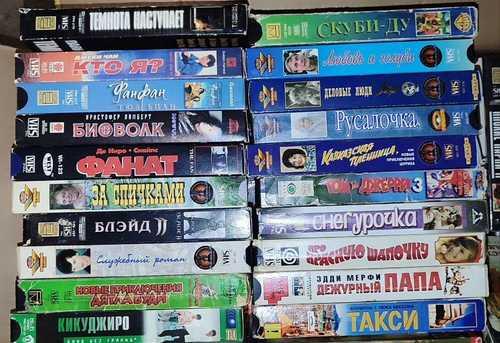 Видеокассеты vhs оптом 170 штук