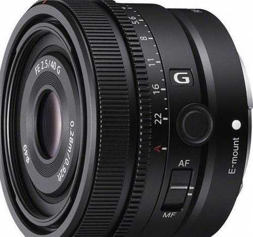 Объектив Sony FE 40mm F2.5 G Новый