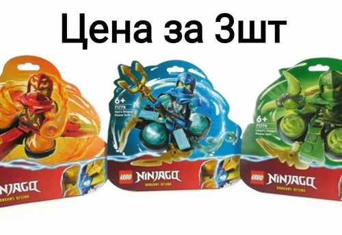 Lego ninjago Сила дракона 3шт 71777 71778 71779