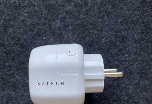 Умная розетка Satechi Homekit Smart Outlet EU белы