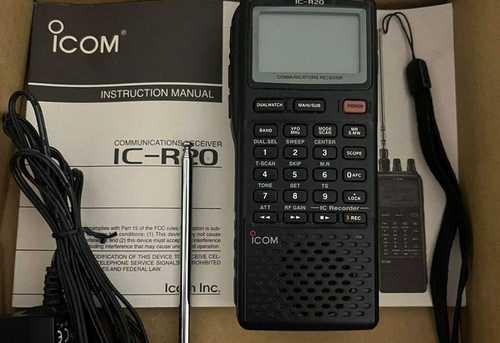 Сканирующий приёмник icom ic-r20