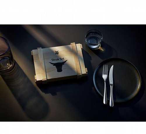 Набор ножей и вилок для стейка WMF Gourmet, 12 пр