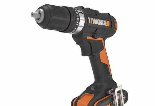 Дрель-шуруповерт ударная аккумуляторная worx WX370