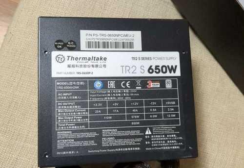 Блок питания termaltake tr2s650w