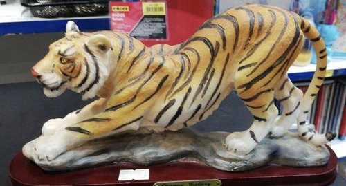 Тигр большой, фигурка, статуэтка